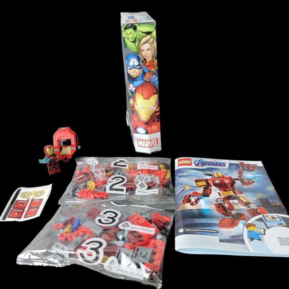 Lego | Toys | Lego Marvel Avengers Building Block Set 764 Iron Man W ...